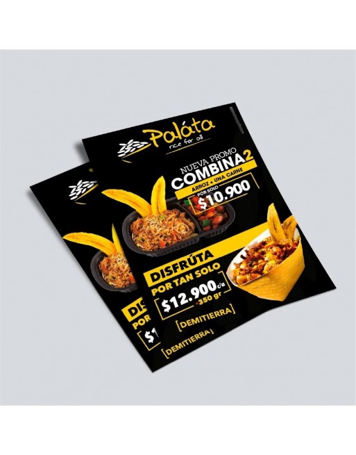 PRINTERNET VOLANTES 1/2 CARTA (OFFSET) PAQUETE: 16 MILLARES SOLO FRENTE