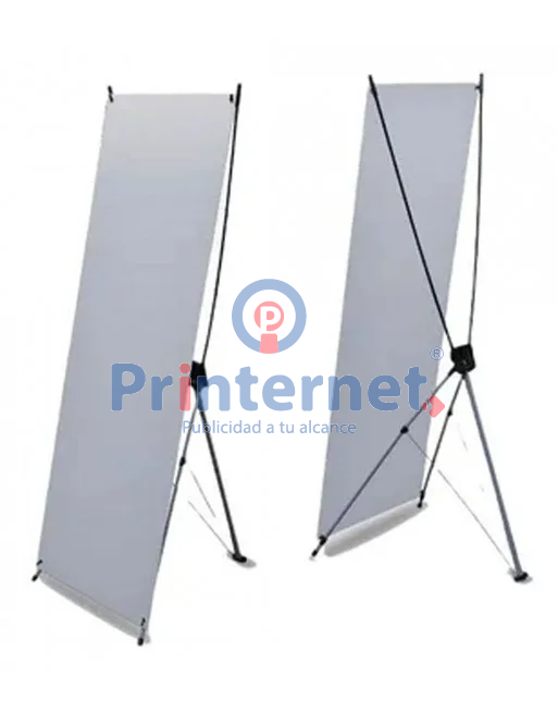 Porta Banner Printernet tipo X araña tripie 120cm x 2mt reforzado ...