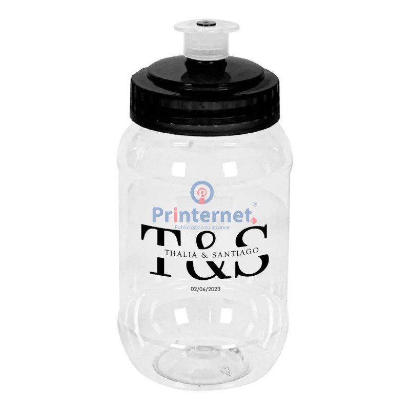 Termo Cilindro Personalizado 40pz Tapa Chupón 500ml Mayoreo